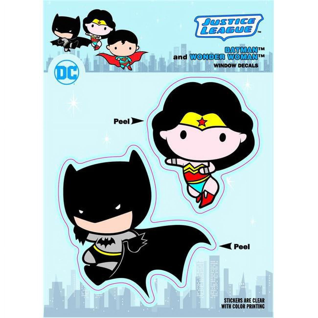 DC Comics ST DCCB BMWW Chibi Justice League Batman & Wonder Woman Duo ...