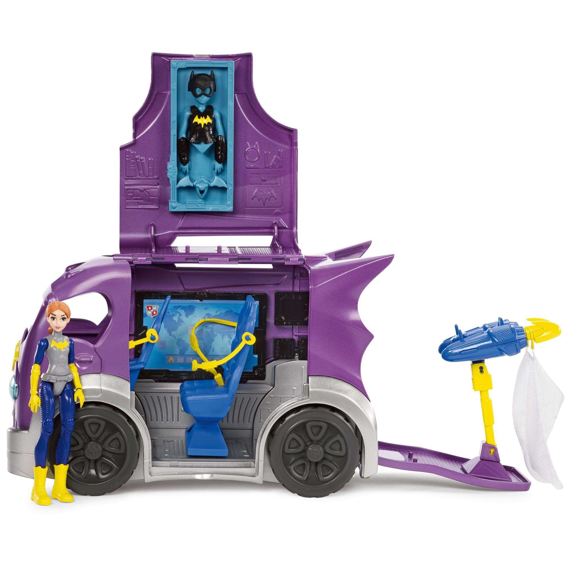 DC Comics Super Hero Girls Batgirl & Mission Vehicle Action Figure Set ...