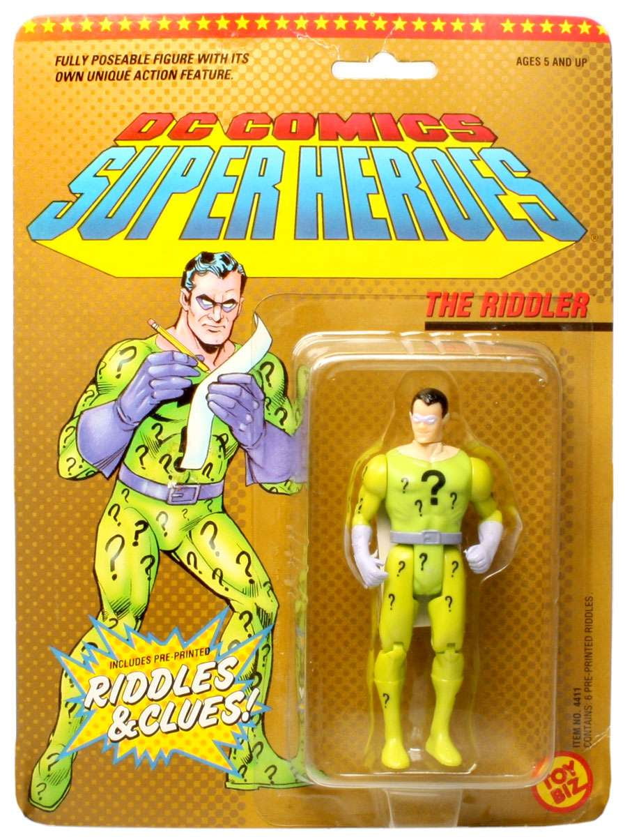 DC Comics Super Heroes The Riddler Action Figure - Walmart.com