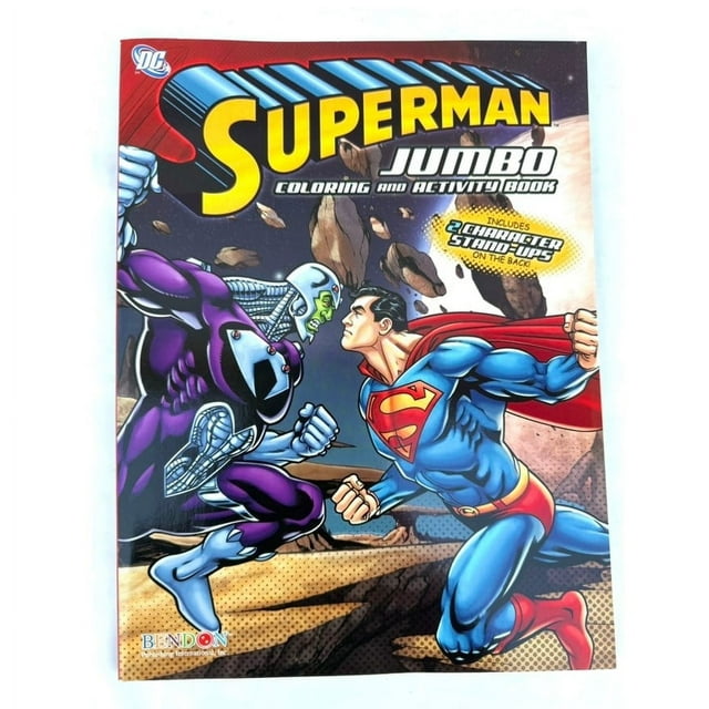 DC Comics Superan Coloring and Activity Book - Walmart.com