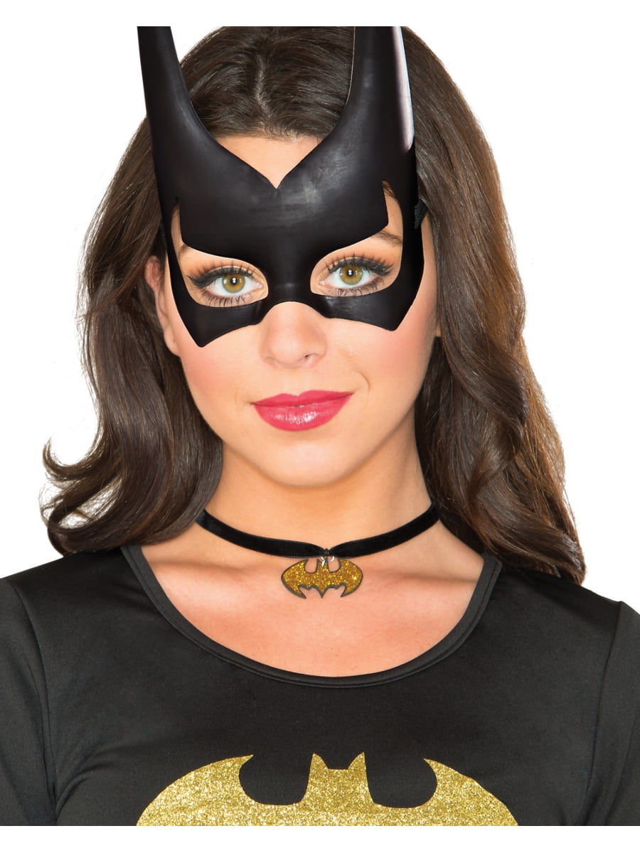 DC Comics Superhero Batgirl Choker Neckpiece Necklace Costume Accessory ...