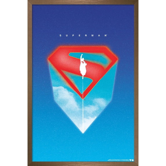 DC Studios Superman (2025) - Illustrated Shield Wall Poster, 14.725" x ...