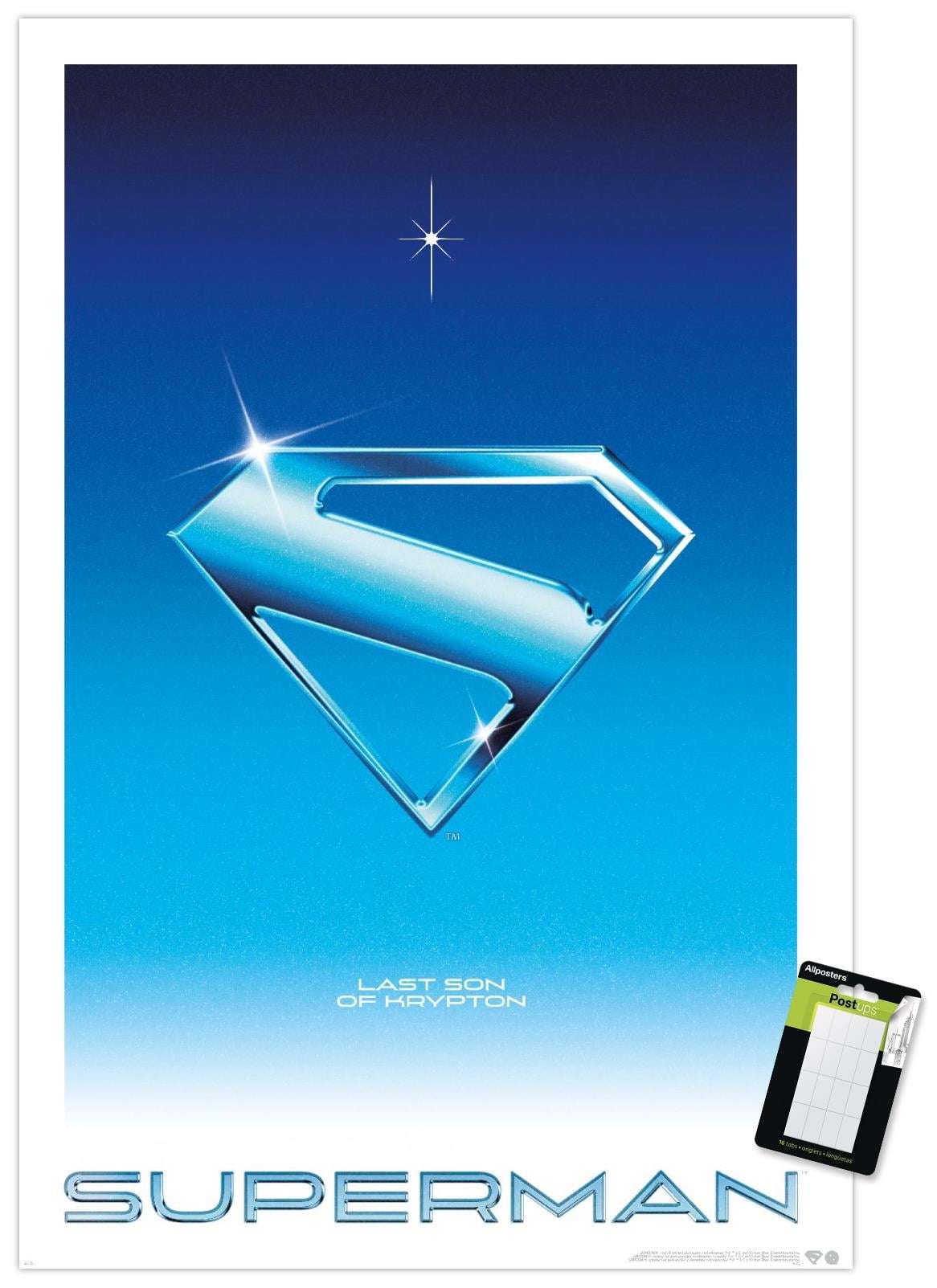 DC Studios Superman (2025) - Last Son Of Krypton Wall Poster, 22.375" x 34" - Walmart.com