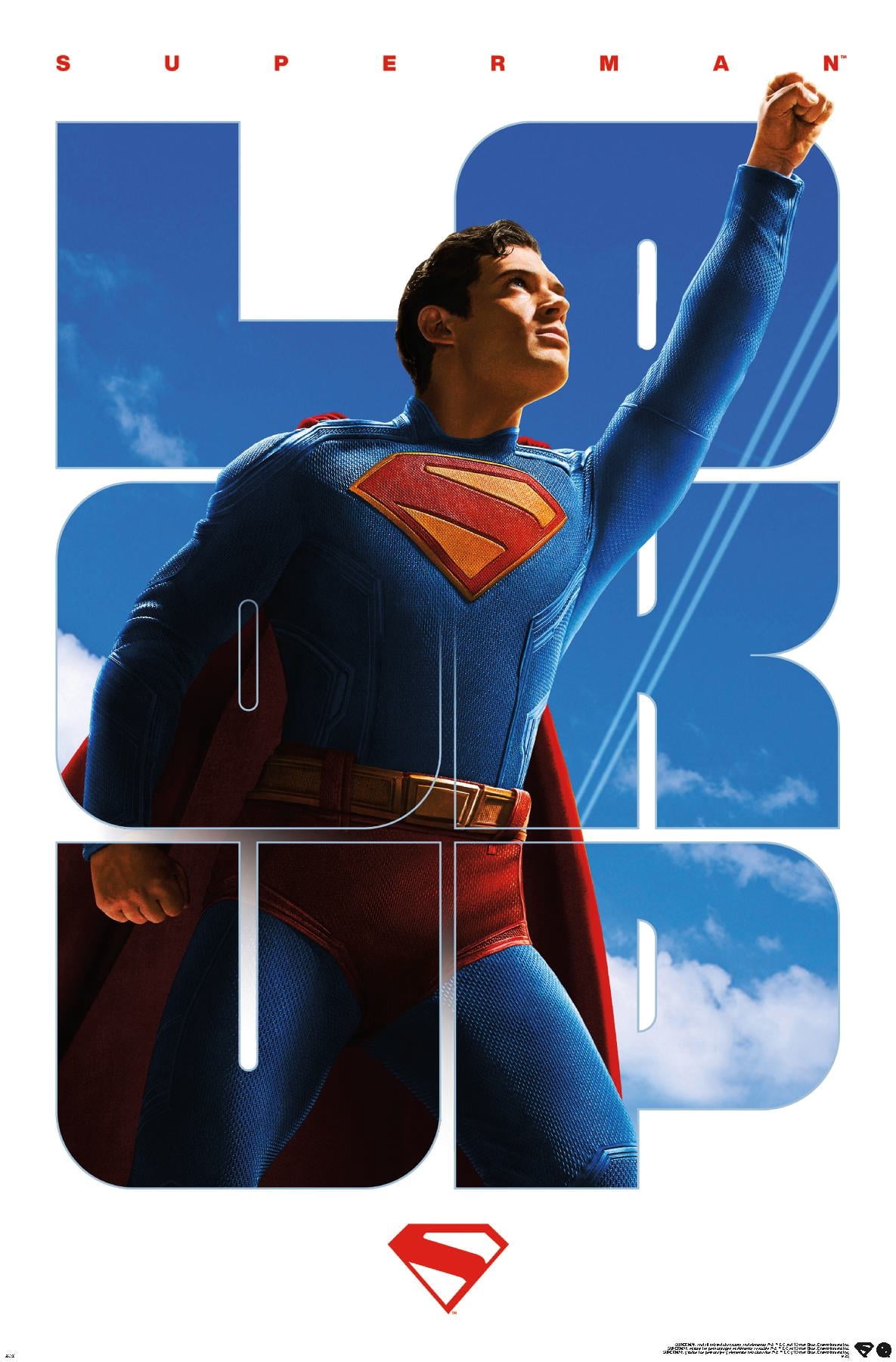 DC Studios Superman (2025) - Look Up Wall Poster, 14.725" x 22.375 ...