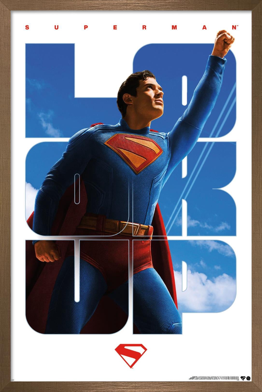 DC Comics Superman (2025) - Look Up Wall Poster, 22.375" x 34" Framed ...