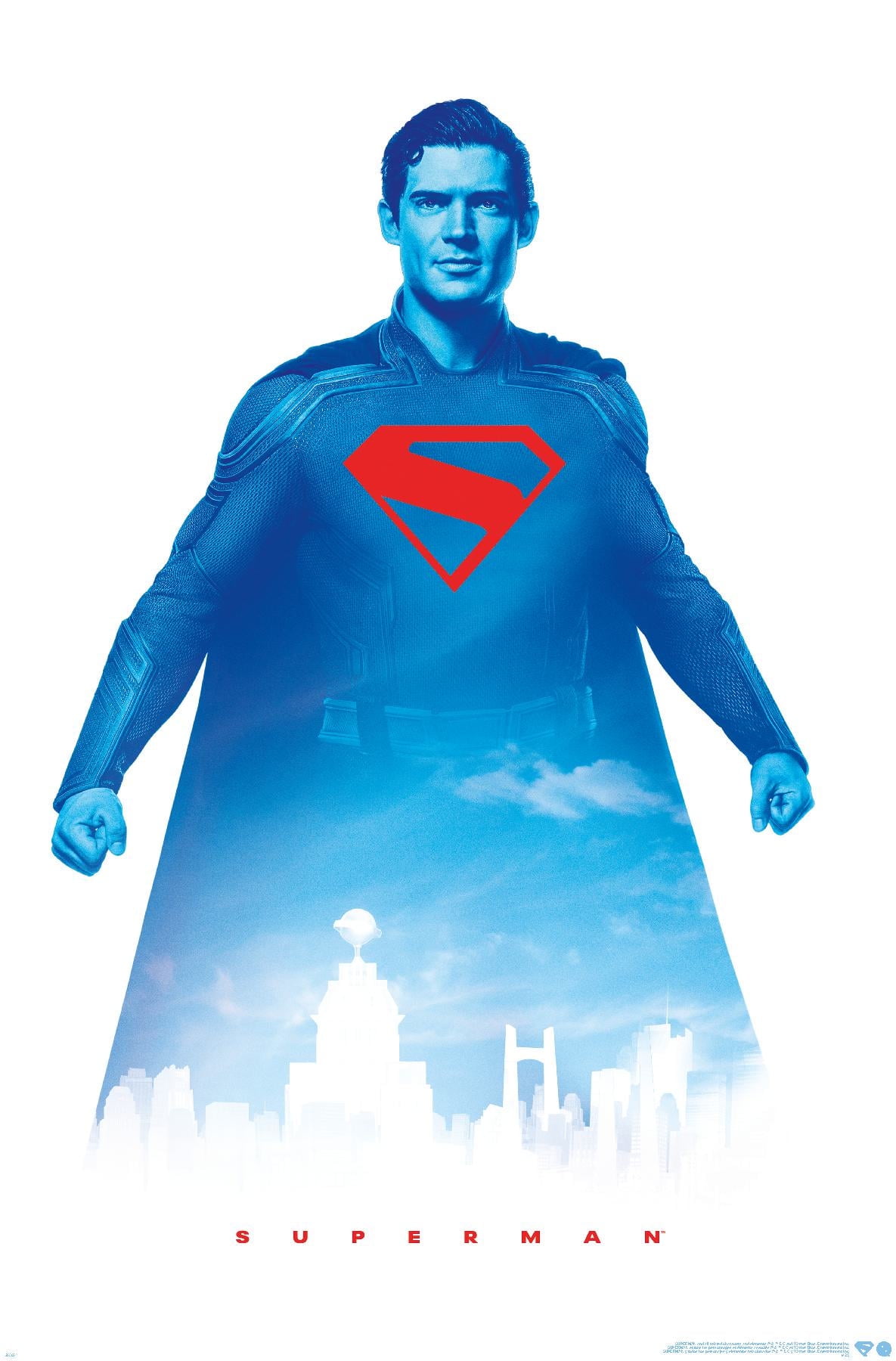 DC Studios Superman (2025) - Superman Gradient Wall Poster, 14.725" x ...