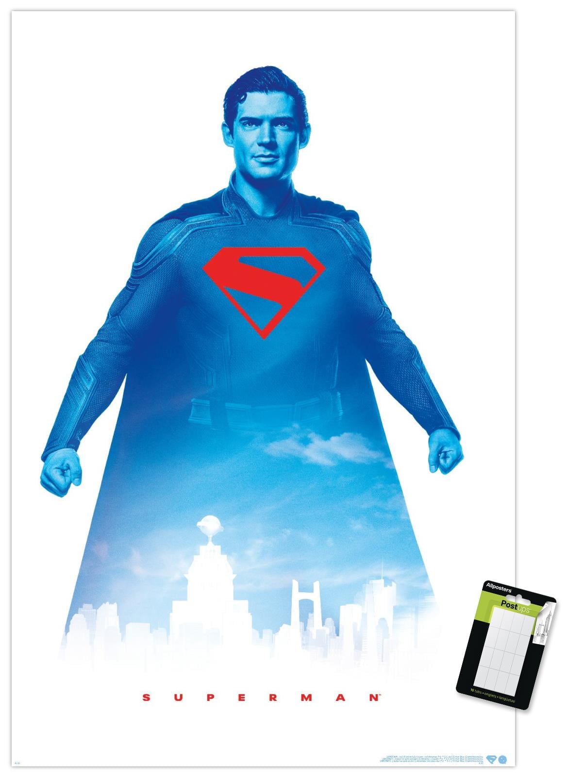 DC Studios Superman (2025) - Superman Gradient Wall Poster, 22.375" x ...