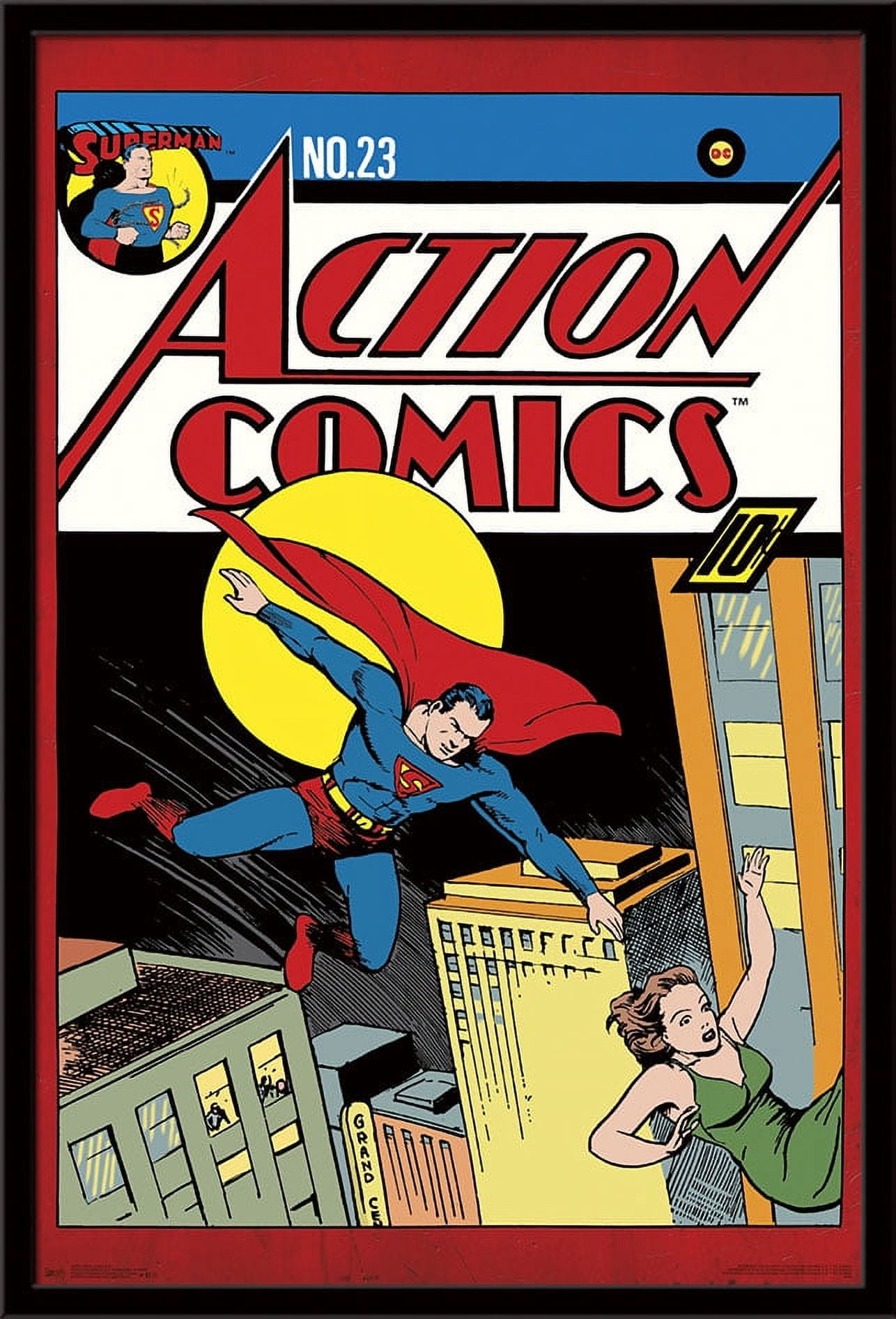 DC Comics - Superman - Action Comics 23 Wall Poster, 22.375" x 34 ...
