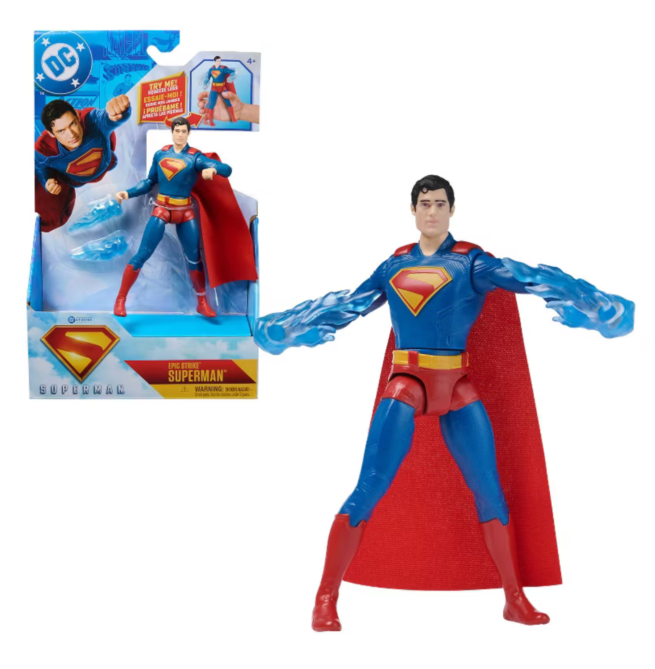 DC Comics, Superman Action Figure, 6" Toy, New With Tag - Walmart.com