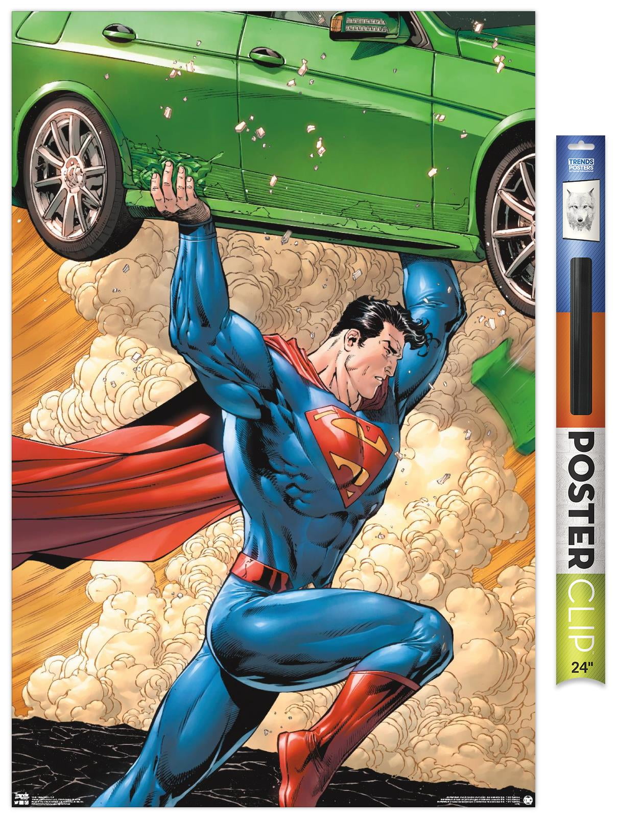 DC Comics - Superman - Car Wall Poster, 22.375" x 34" - Walmart.com