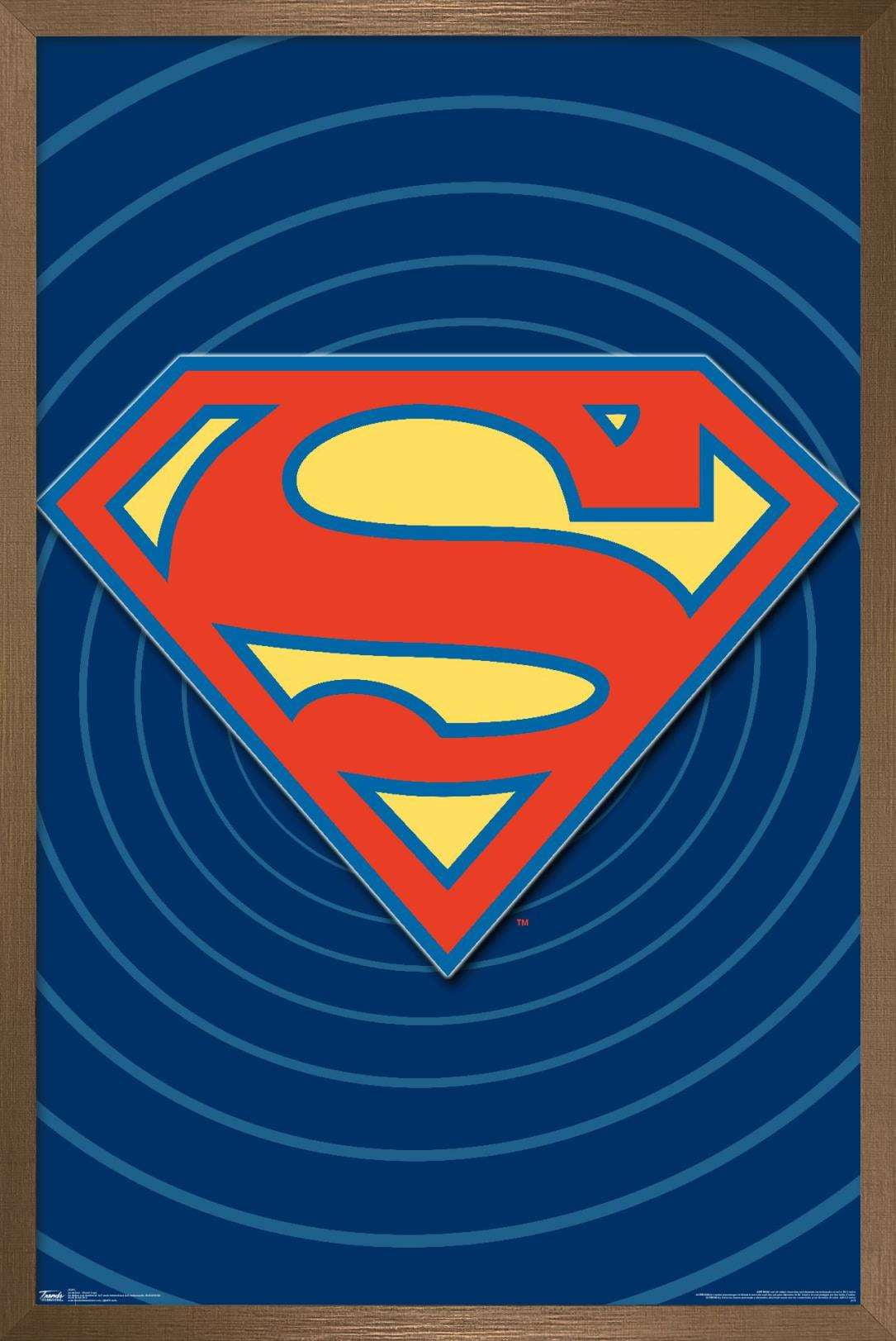 Superman Logo Wallpaper Blue
