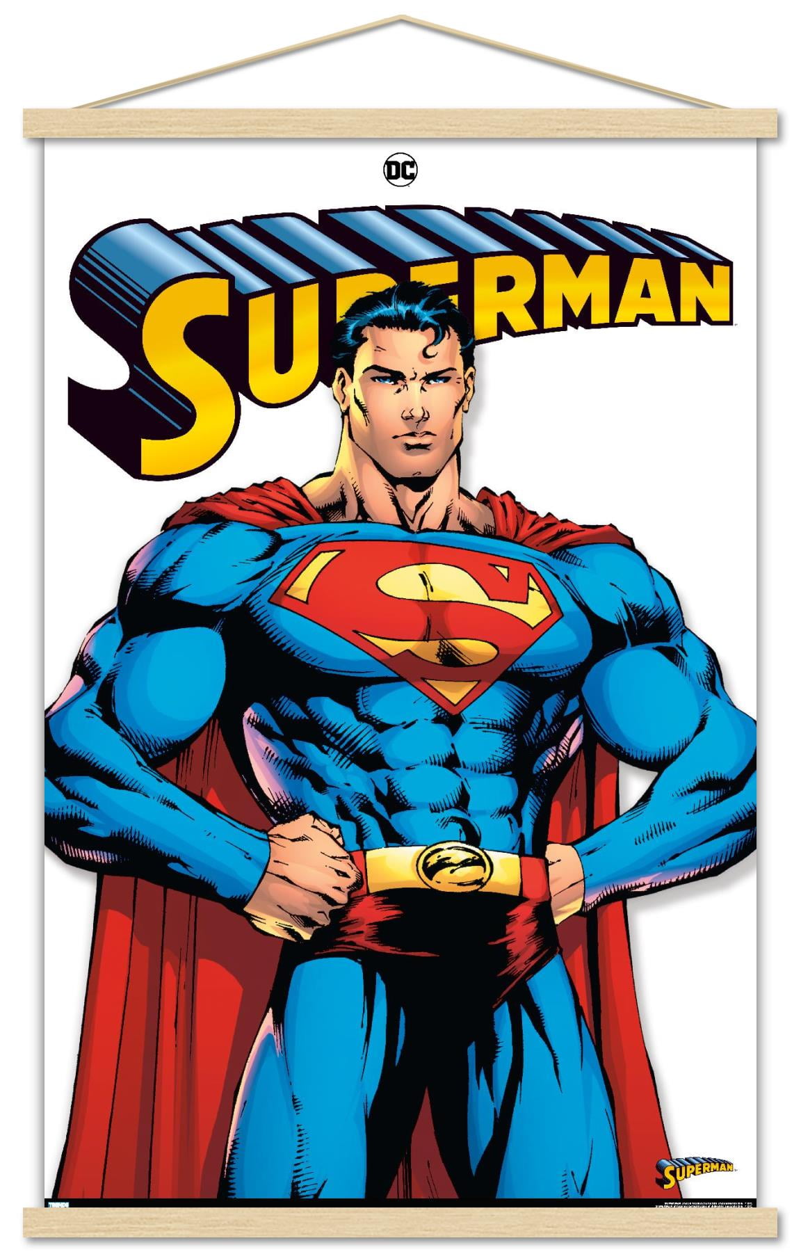 DC Comics - Superman Feature Series Wall Poster with Magnetic Frame, 22 ...