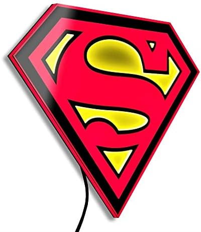 DC Comics Superman Justice League Illuminated House of El Crest Shield ...