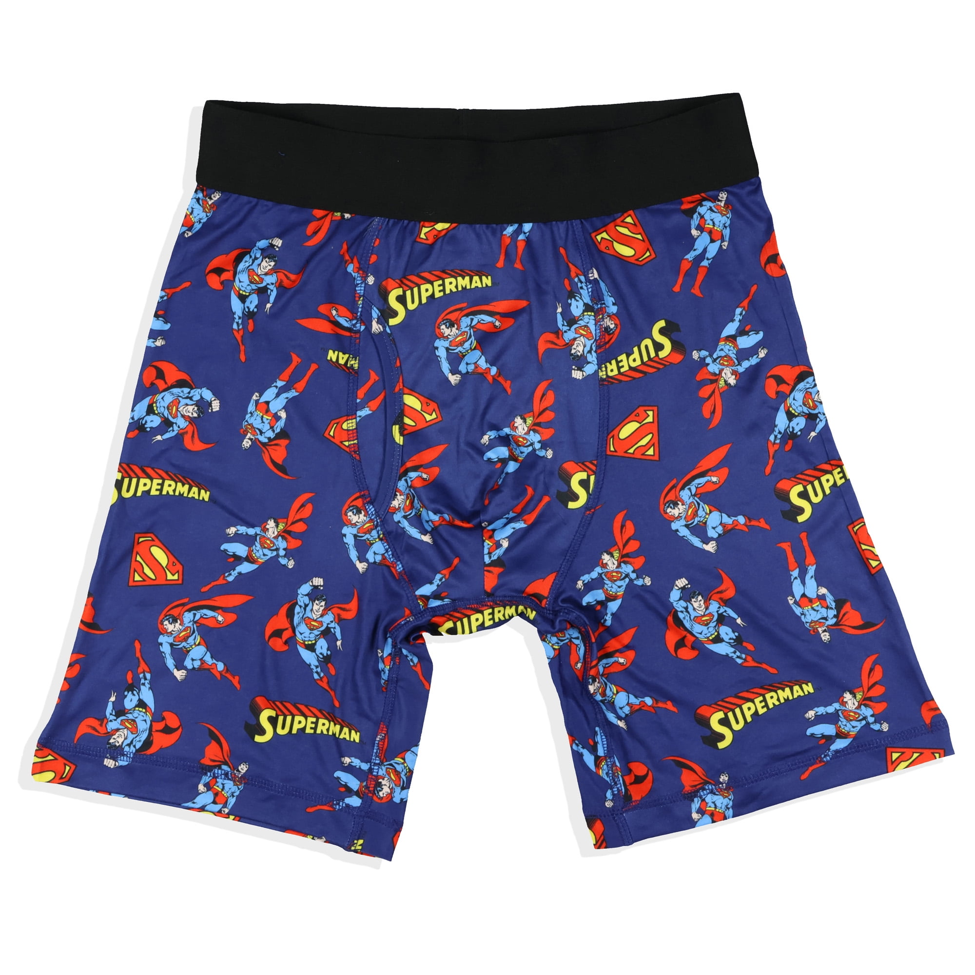 DC Comics Superman Logo Character Boxer Briefs Men's All Over Print ...