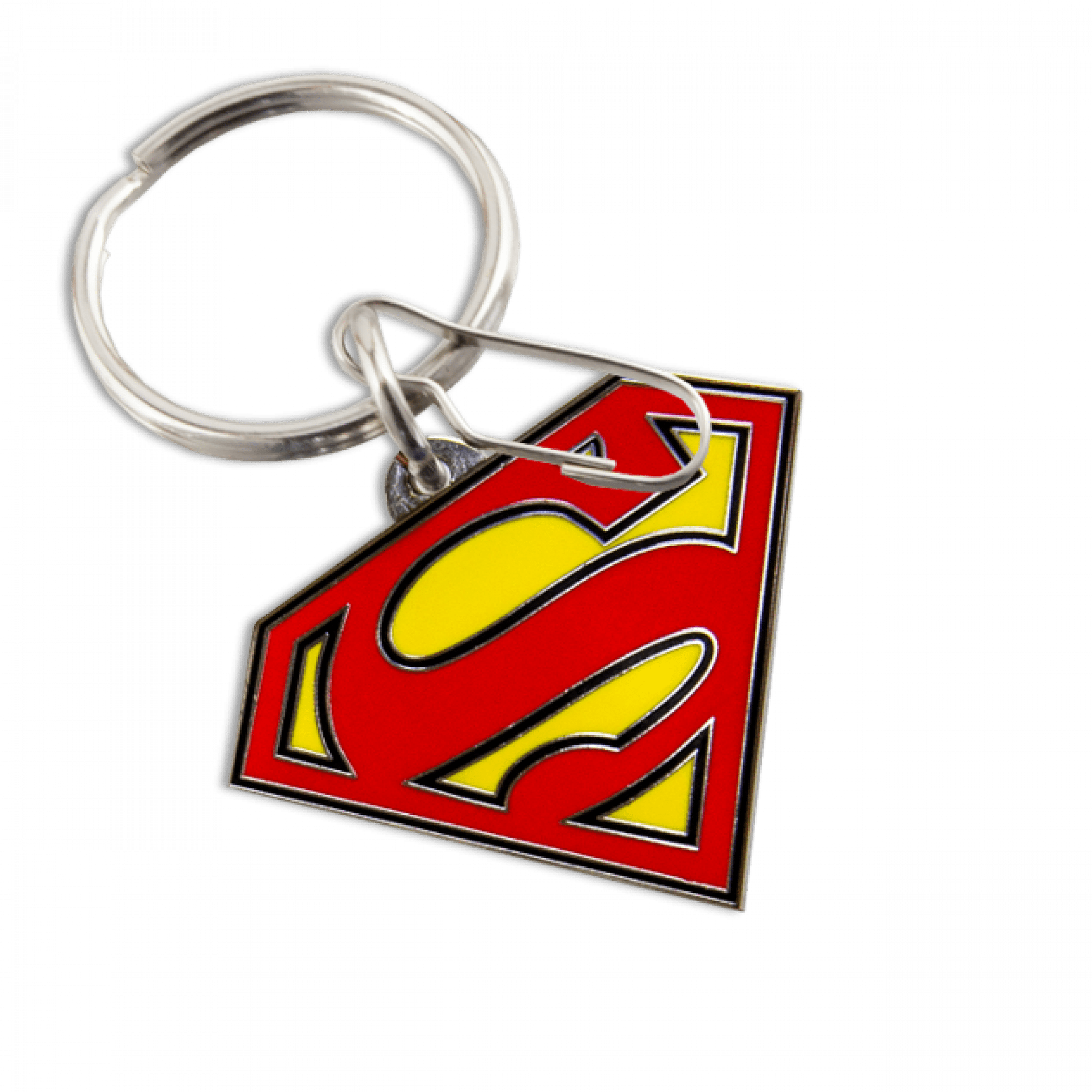 DC Comics Superman Logo Full Color Enamel Keychain - Walmart.com
