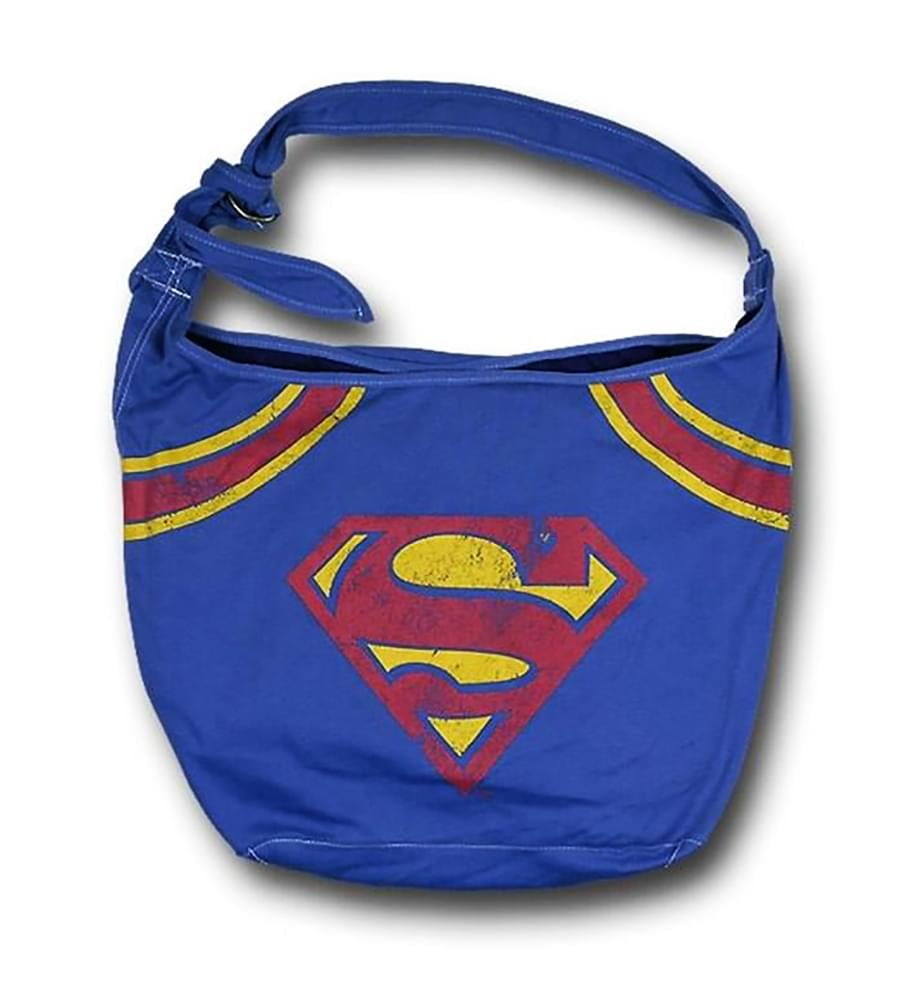 DC Comics Superman Logo Hobo Bag - Walmart Business Supplies