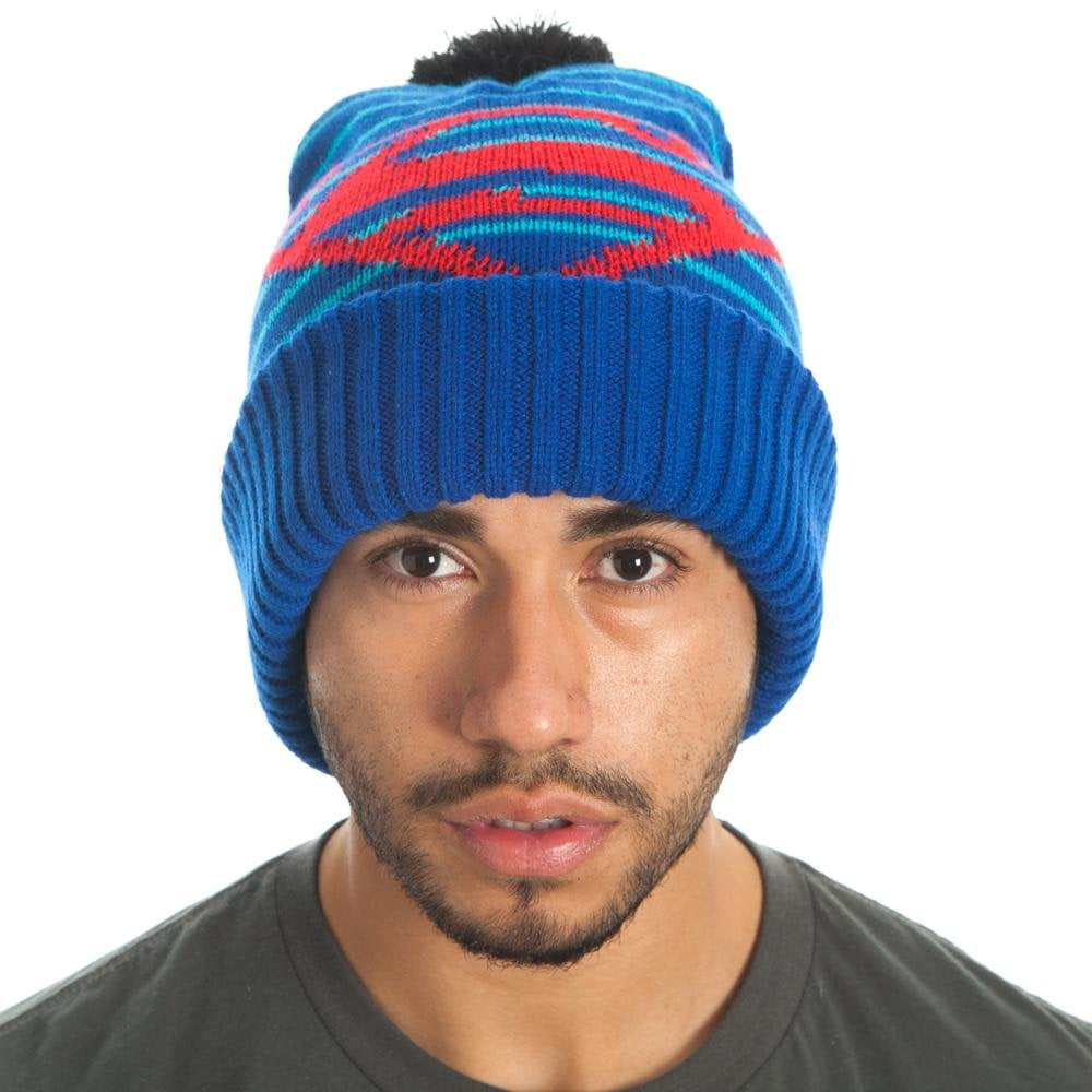 DC Comics Superman Logo Knit Pom Beanie - Walmart.com