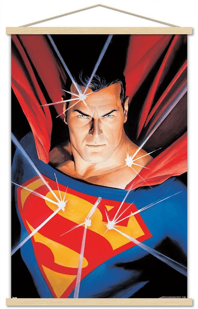 DC Comics - Superman - Portrait Wall Poster with Magnetic Frame, 22.375 ...