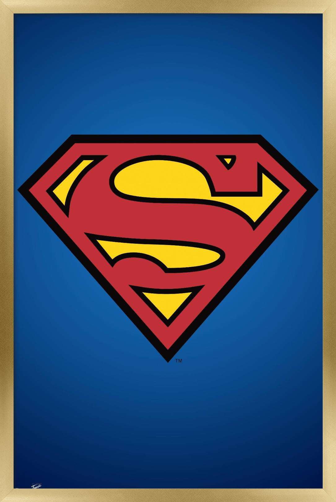 Superman Logo Poster