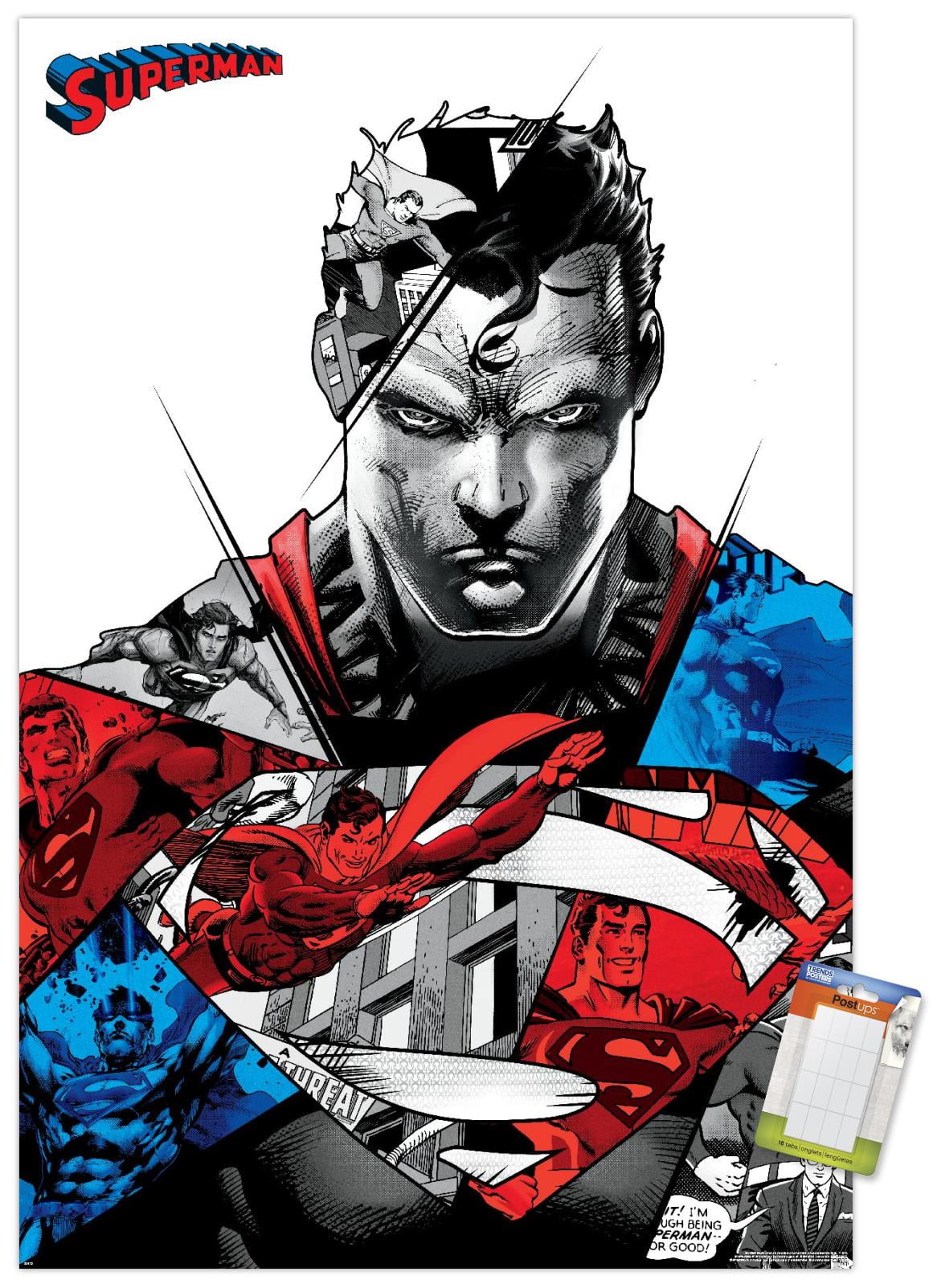 DC Comics Superman: Splice - Portrait Wall Poster, 22.375" x 34 ...