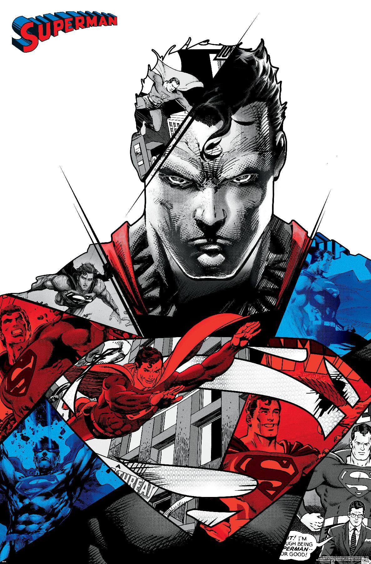 DC Comics Superman: Splice - Portrait Wall Poster, 22.375" x 34 ...