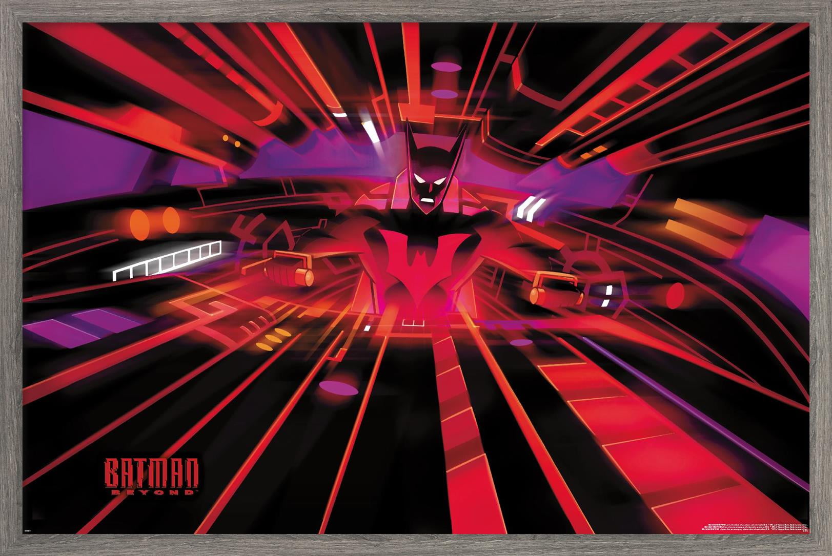 DC Comics TV Batman Beyond - Cockpit Wall Poster, 22.375" x 34" Framed ...