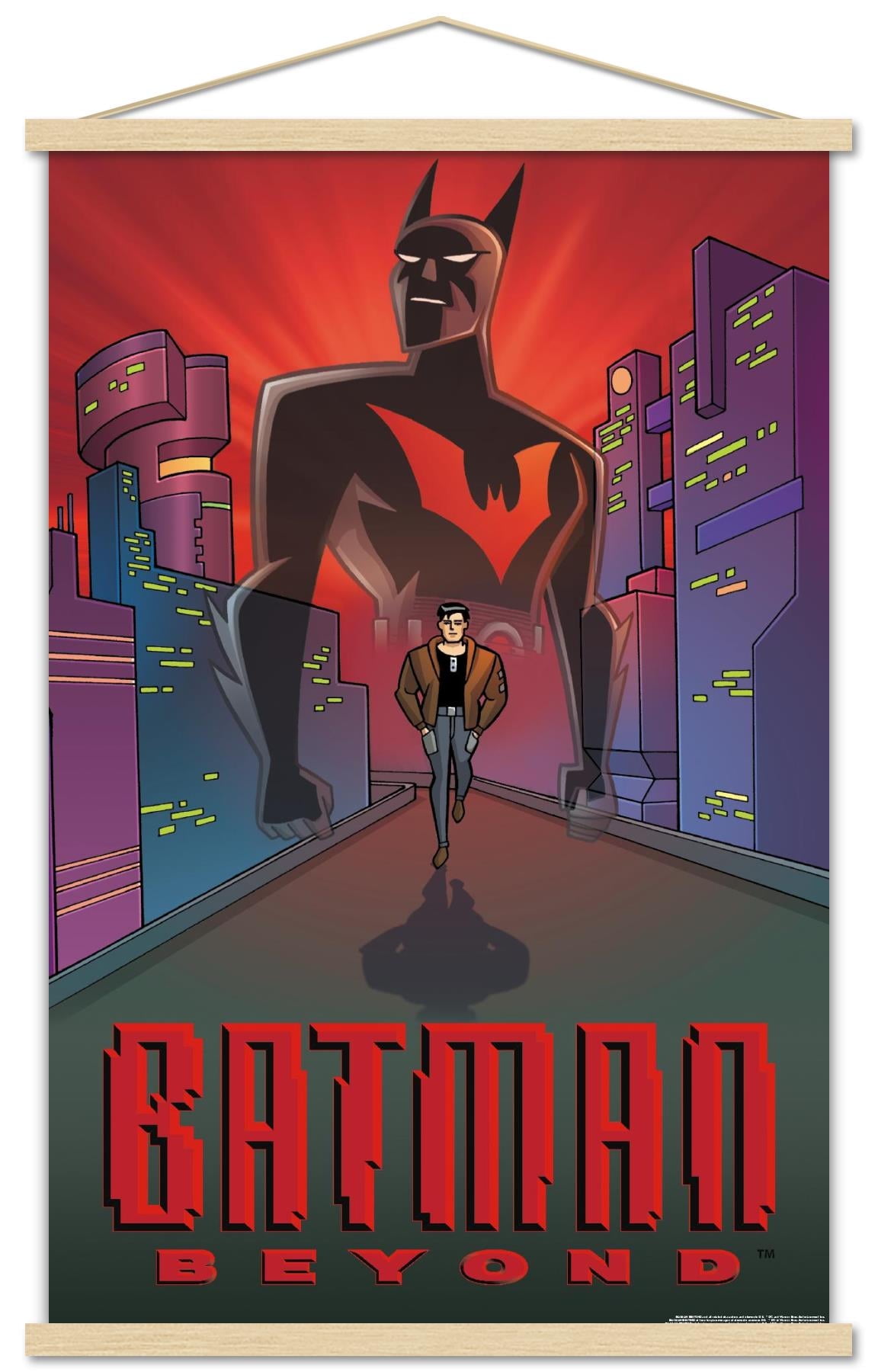 DC Comics TV Batman Beyond - One Sheet Wall Poster with Magnetic Frame ...