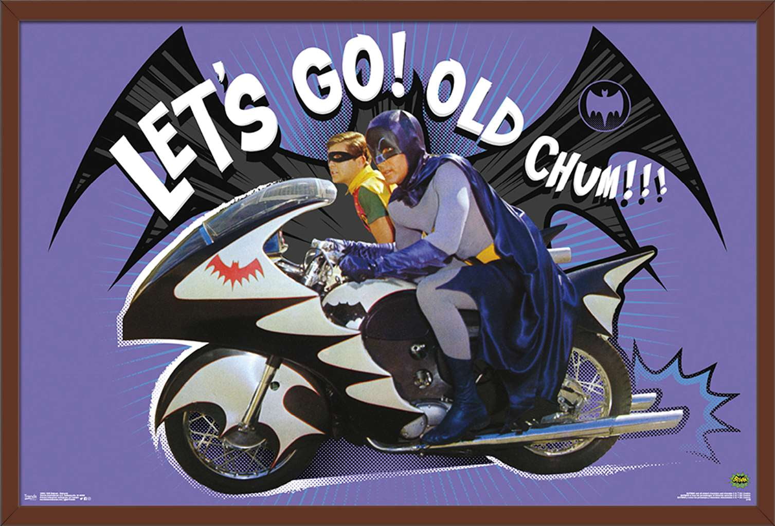 DC Comics TV - Batman TV Series - Batcycle Wall Poster, 22.375" x 34 ...
