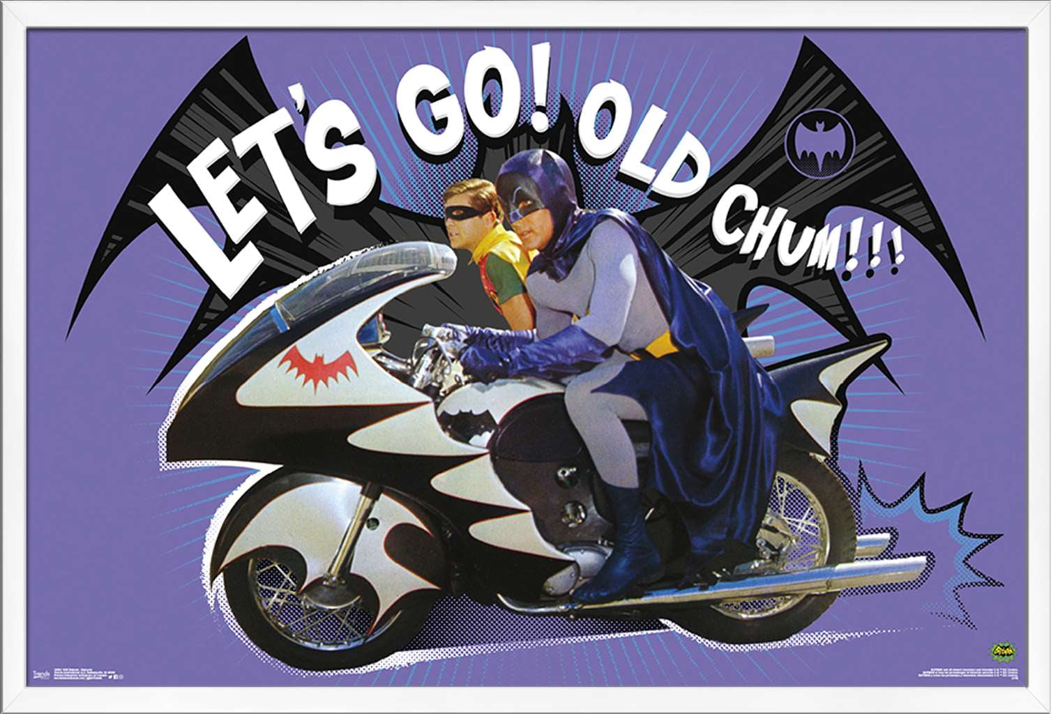 DC Comics TV - Batman TV Series - Batcycle Wall Poster, 22.375" x 34 ...
