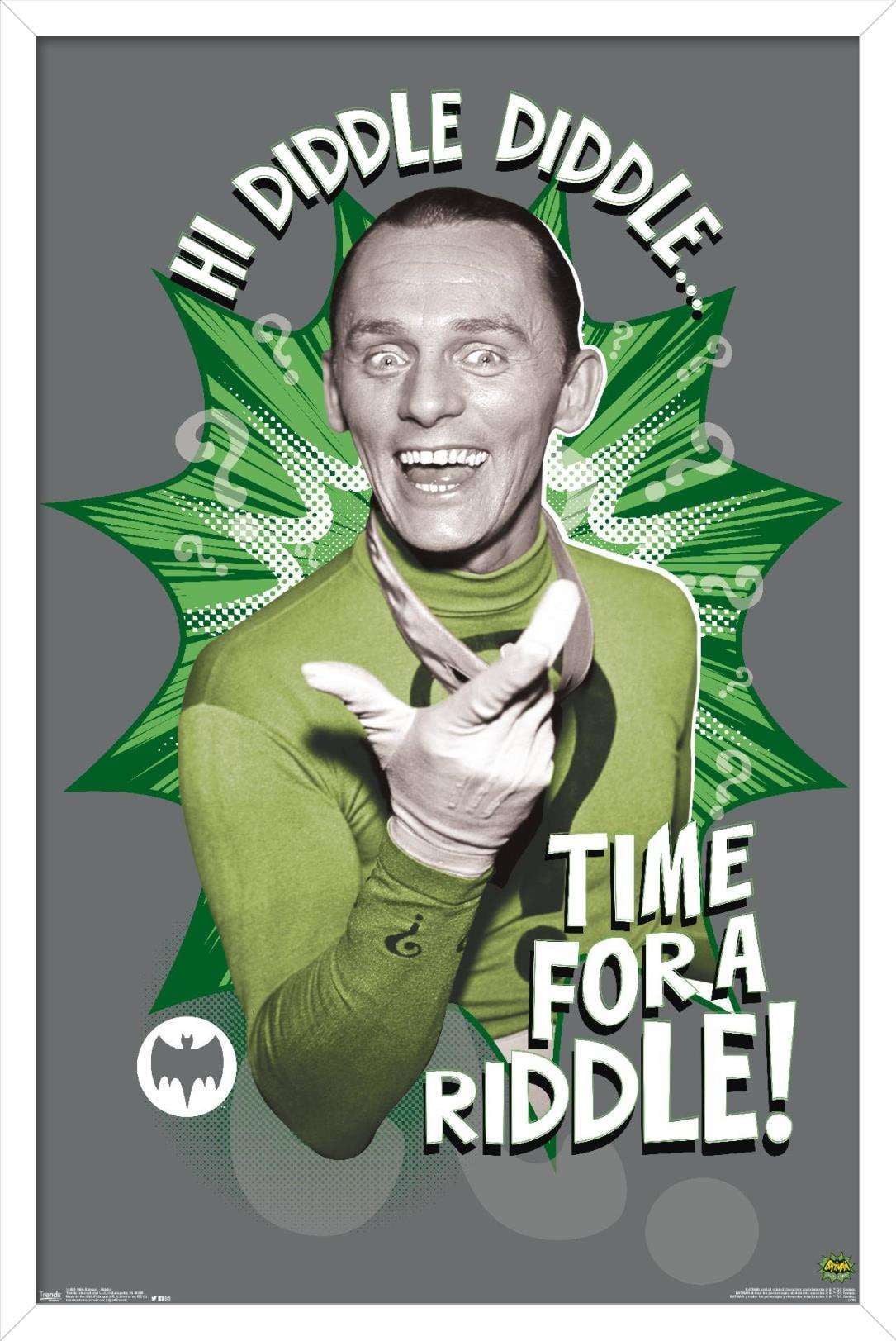 DC Comics TV - Batman TV Series - Riddler Wall Poster, 14.725" x 22.375 ...