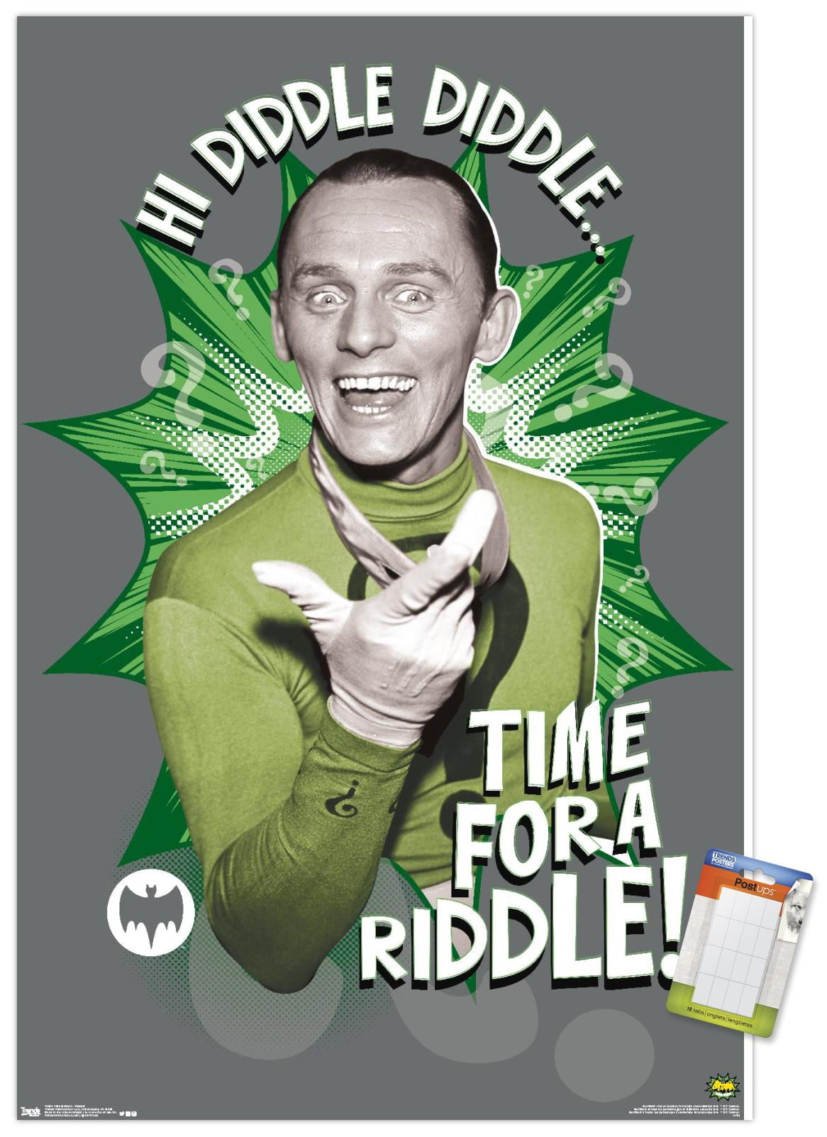 DC Comics TV - Batman TV Series - Riddler Wall Poster, 14.725" x 22.375 ...