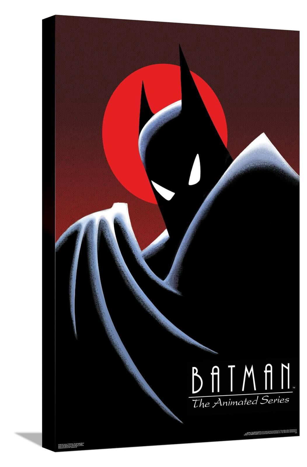 DC Comics TV Batman: The Animated Series Canvas Wall Poster, 14.725" x ...