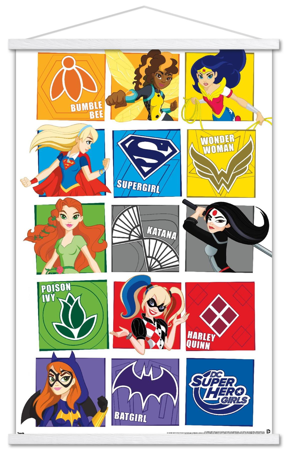 DC Comics TV - DC Superhero Girls - Grid - Walmart.com
