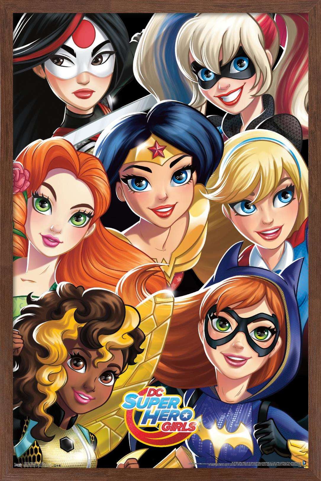 DC Comics TV - DC Superhero Girls - Group Wall Poster, 14.725" x 22.375 ...