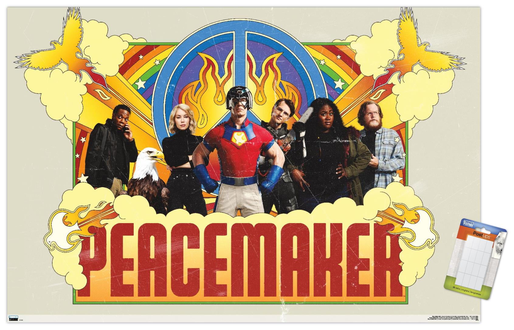 DC Comics TV Peacemaker - Group Wall Poster, 14.725" x 22.375 ...