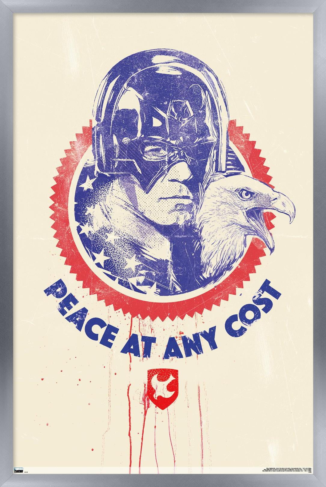 DC Comics TV Peacemaker - Peace at Any Cost Wall Poster, 14.725" x 22. ...