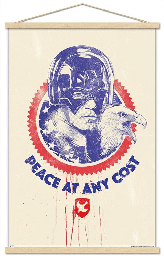 DC Comics TV Peacemaker - Peace at Any Cost Wall Poster with Magnetic ...