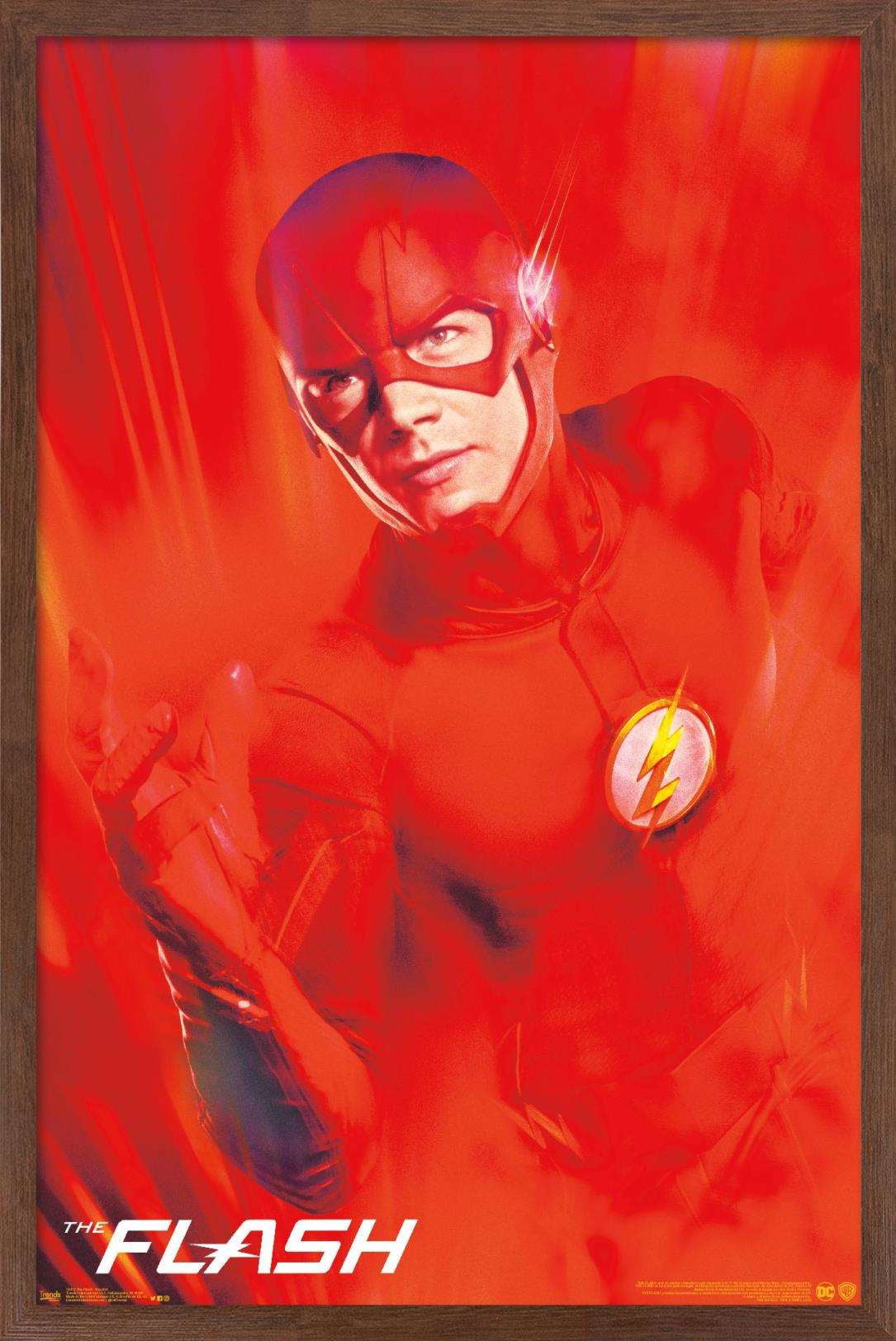 DC Comics TV - The Flash - Key Art Wall Poster, 14.725" x 22.375 ...