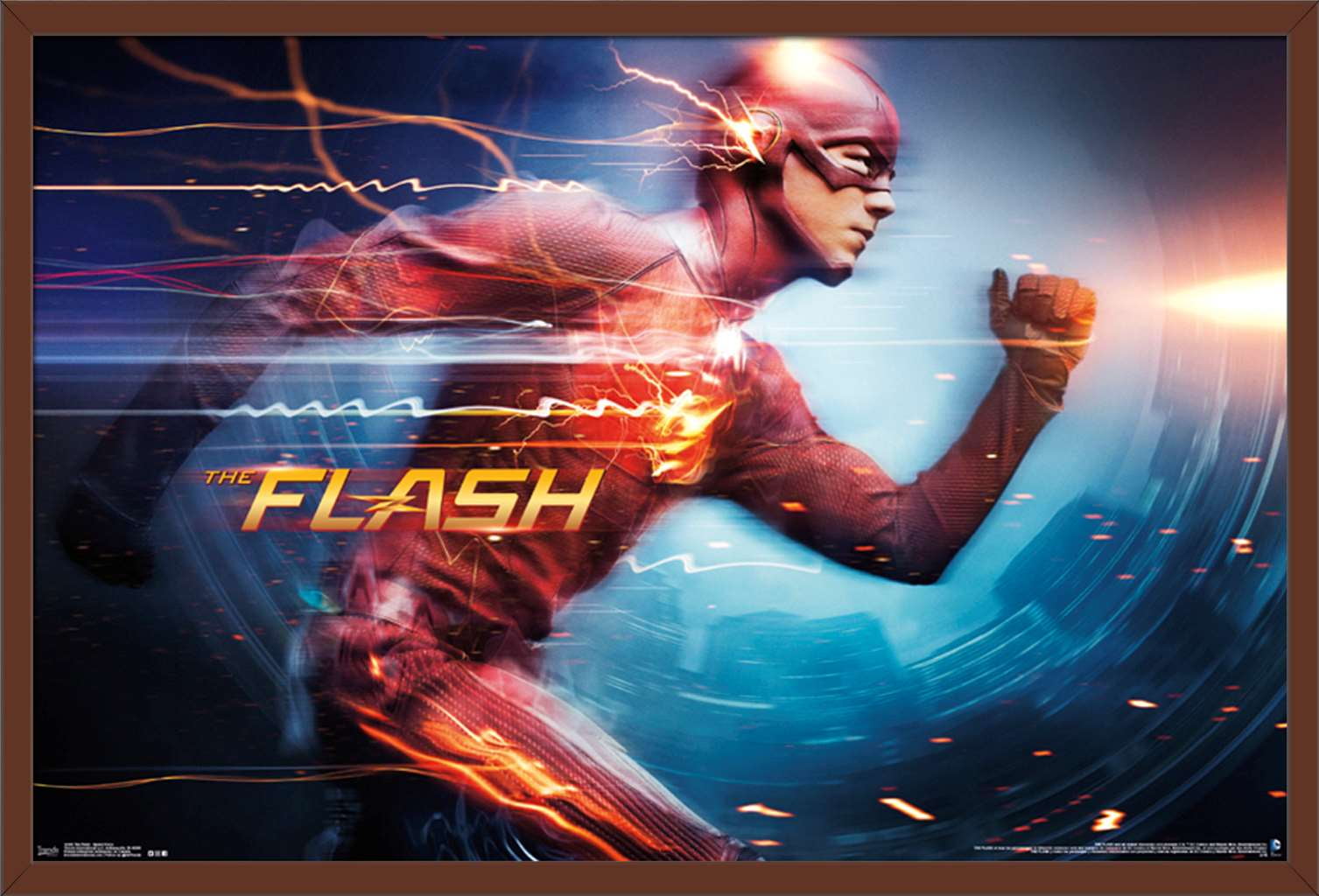 DC Comics TV - The Flash - Speed Force Wall Poster, 22.375" x 34 ...