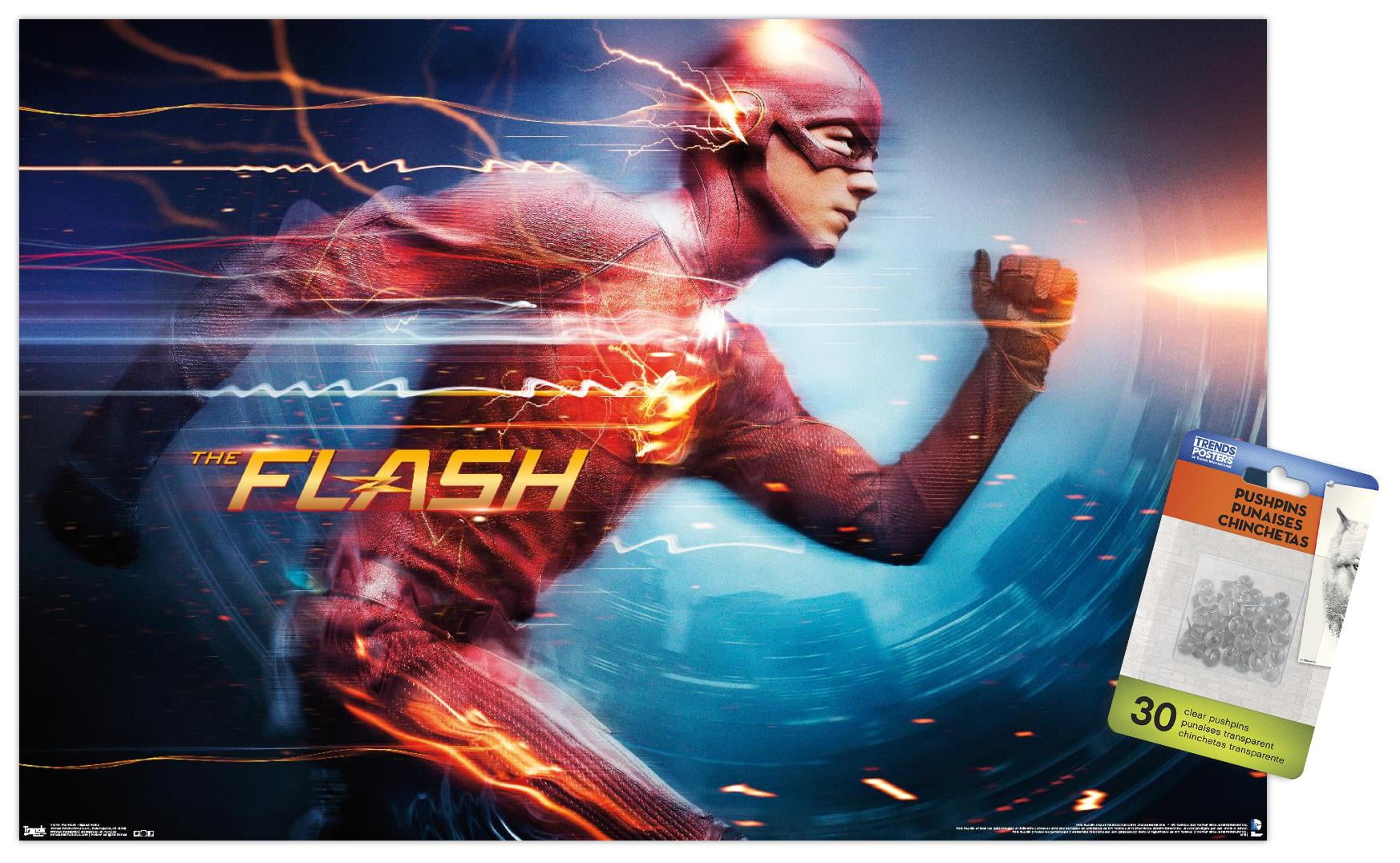 DC Comics TV - The Flash - Speed Force Wall Poster with Push Pins, 14. ...