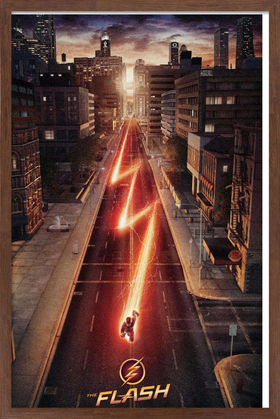 DC Comics TV - The Flash - Street One Sheet Wall Poster, 14.725" x 22. ...
