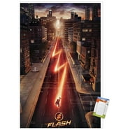 DC Comics - The Flash and The Reverse Flash - Race Wall Poster with ...