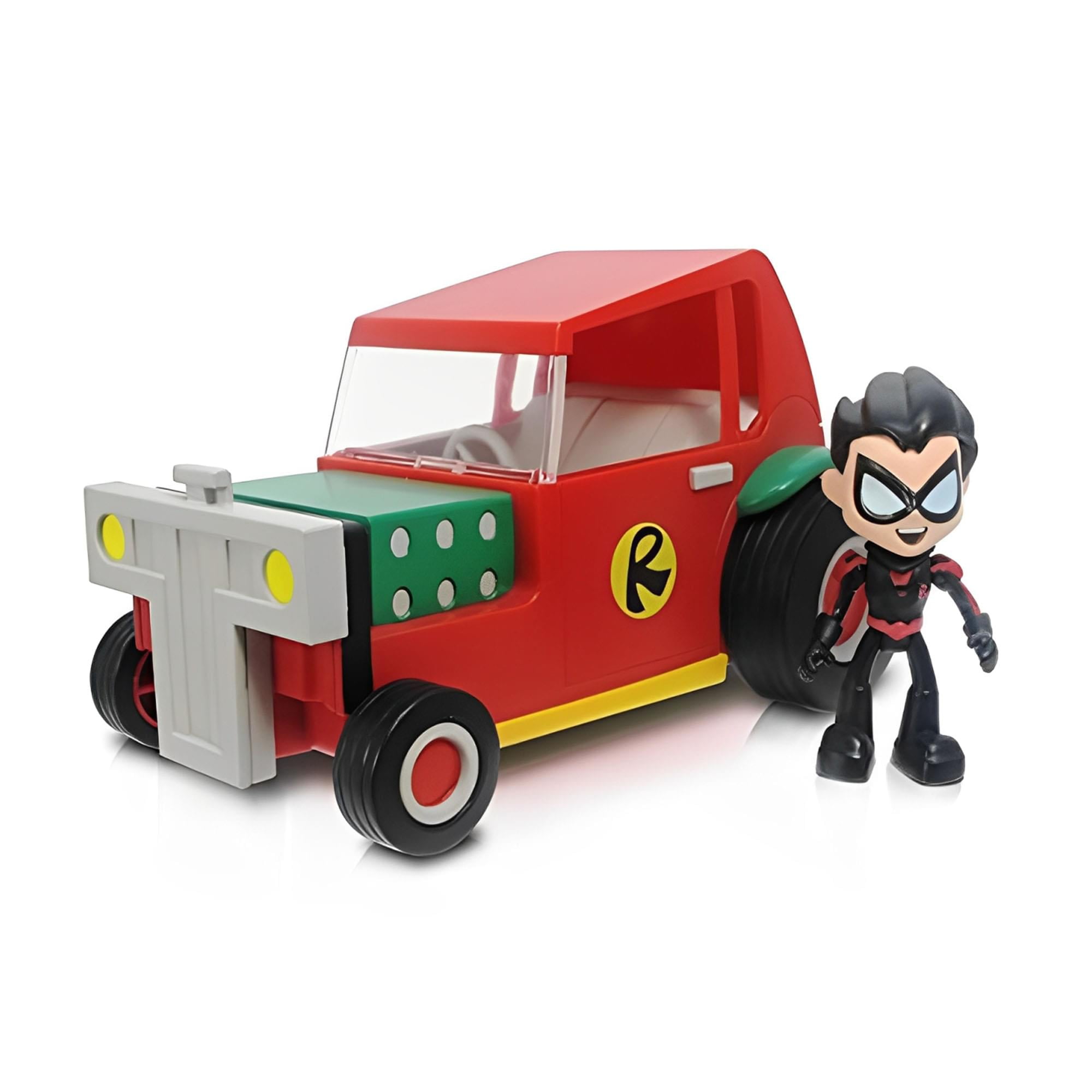 DC Comics Teen Titans Go! 3" Action Figure: Robin With Vehicle ...