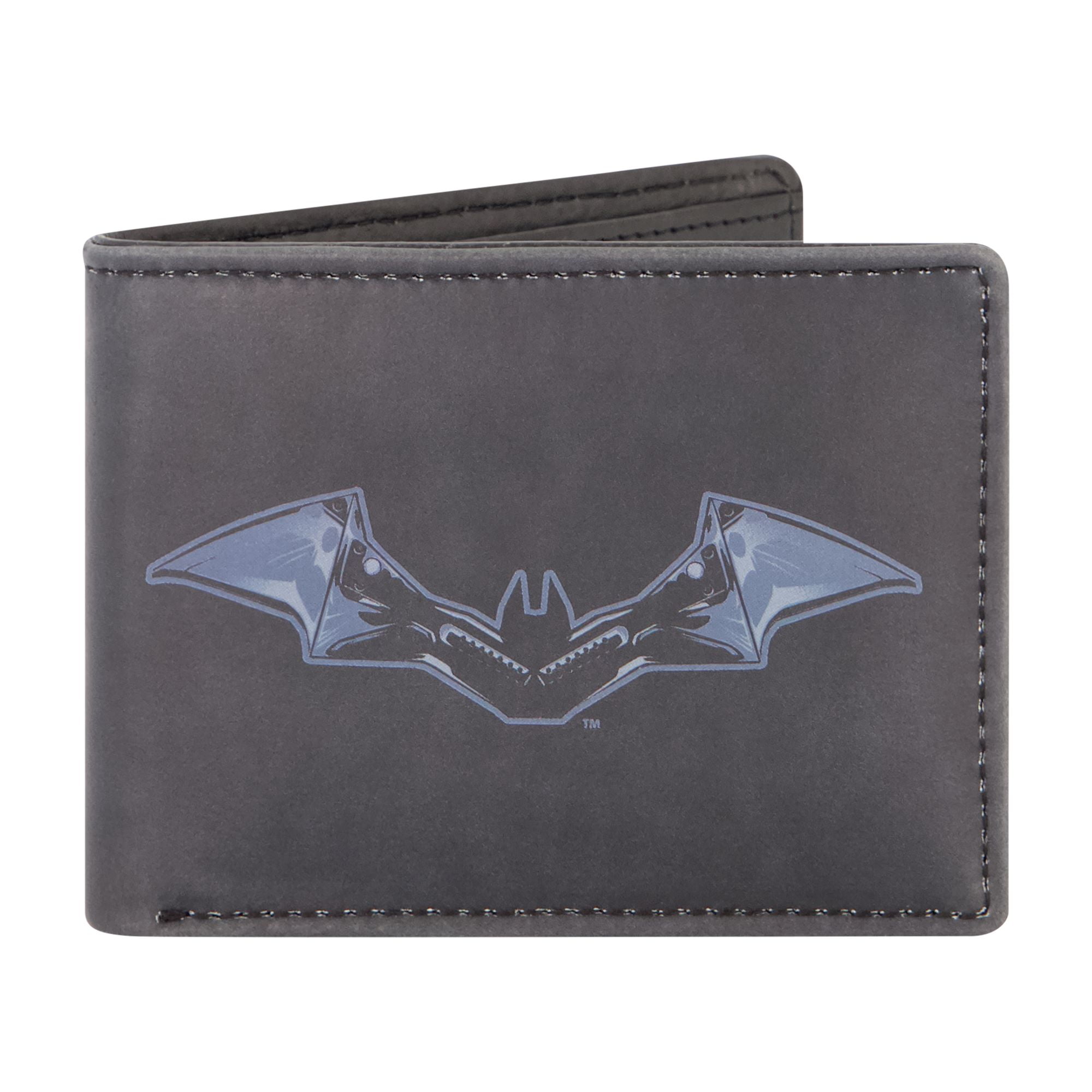 DC Comics The Batman Bifold Wallet, Slim Wallet with Decorative Tin for ...