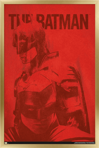 DC Comics The Batman - Photo Wall Poster, 14.725" x 22.375", Framed ...