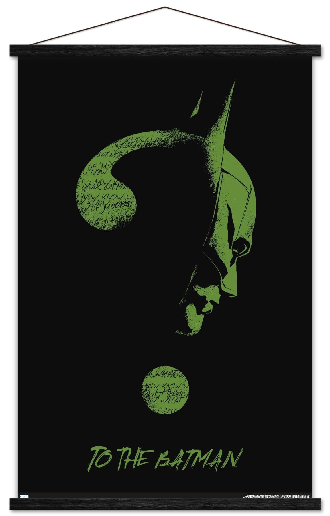 DC Comics The Batman - Riddler Wall Poster with Magnetic Frame, 22.375 ...
