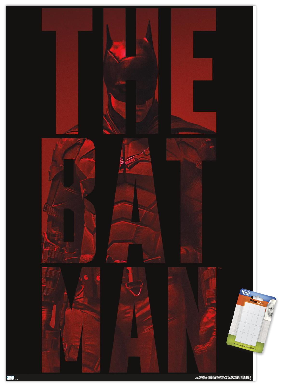DC Comics The Batman - Text Wall Poster, 14.725" x 22.375" - Walmart.com