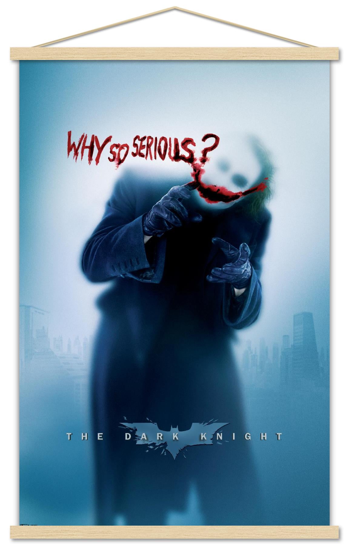 DC Comics - The Dark Knight - The Joker - Why So Serious - Walmart.com
