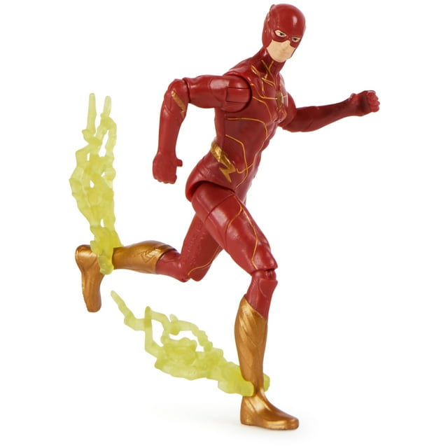 DC Comics, The Flash Action Figure and 2 Accessories, 4-inch, The Flash ...