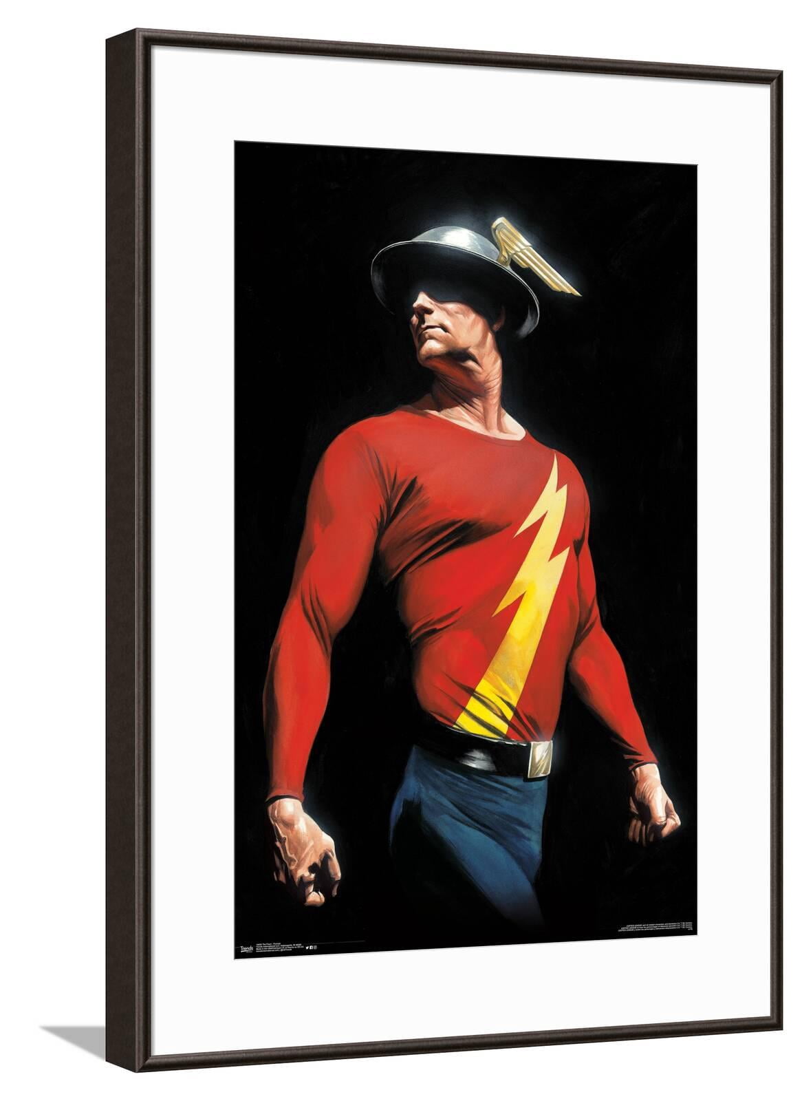 DC Comics The Flash - Alex Ross Portrait Canvas Wall Poster, 14.725" x ...